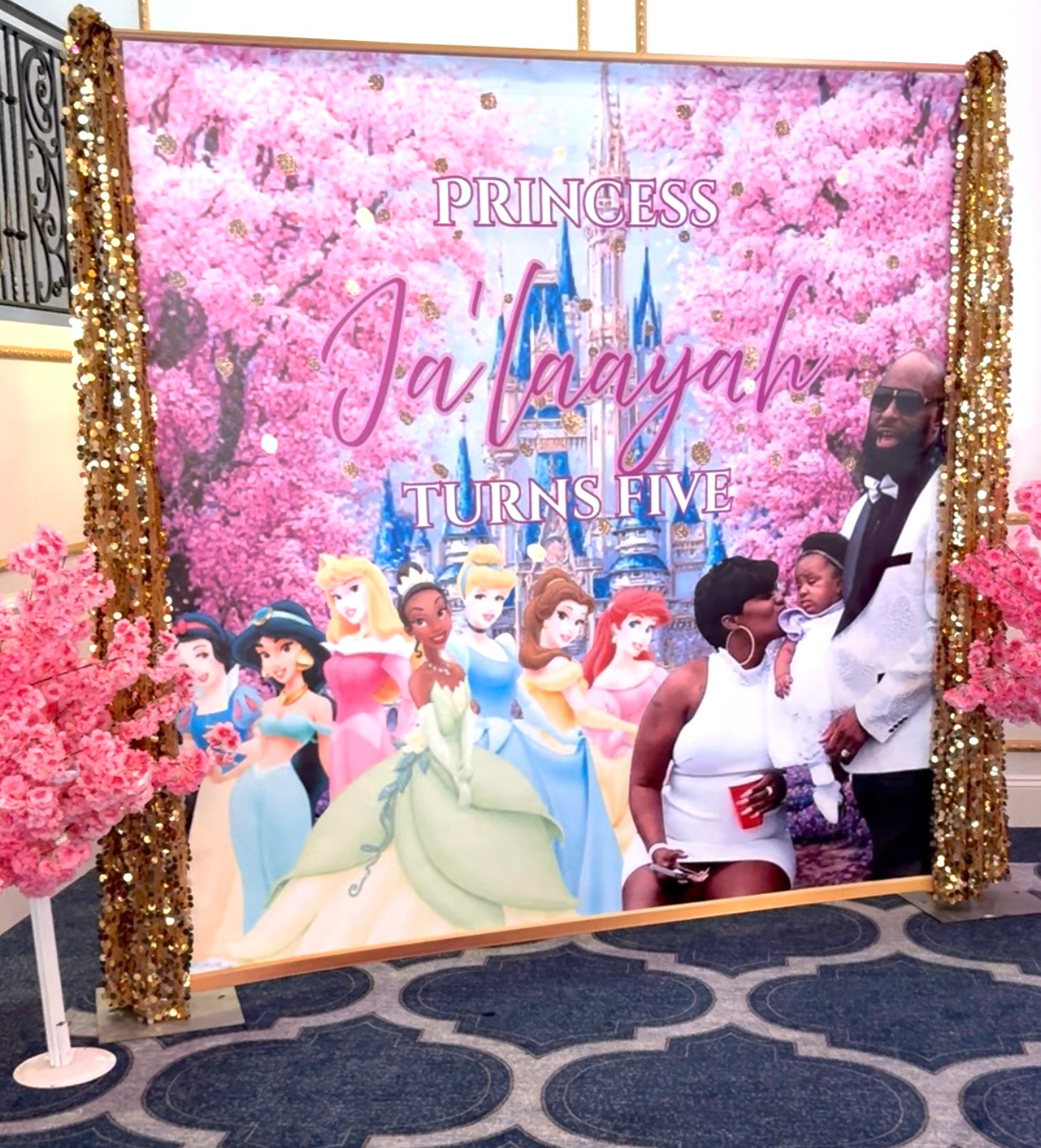 Custom Backdrop 6x8 – Dior Elegant Party Rentals