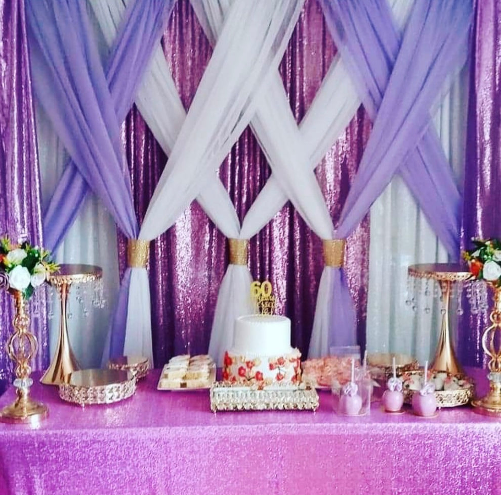 Double Backdrop – Dior Elegant Party Rentals